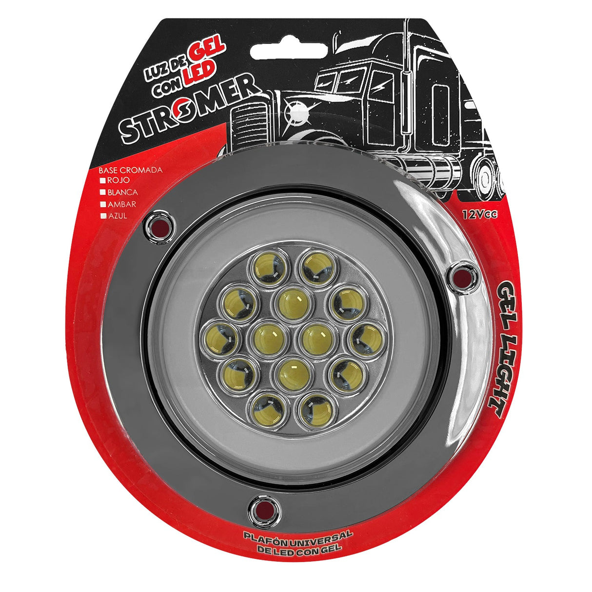 PLAFON BLANCO 4" 14 LED /AR DE GEL 4FUN – AUTOLUZ
